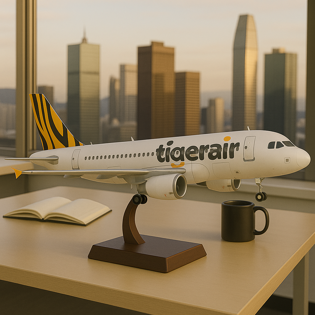 Tiger Airways Airbus A320 Diecast Aircraft Model – FlightModels™